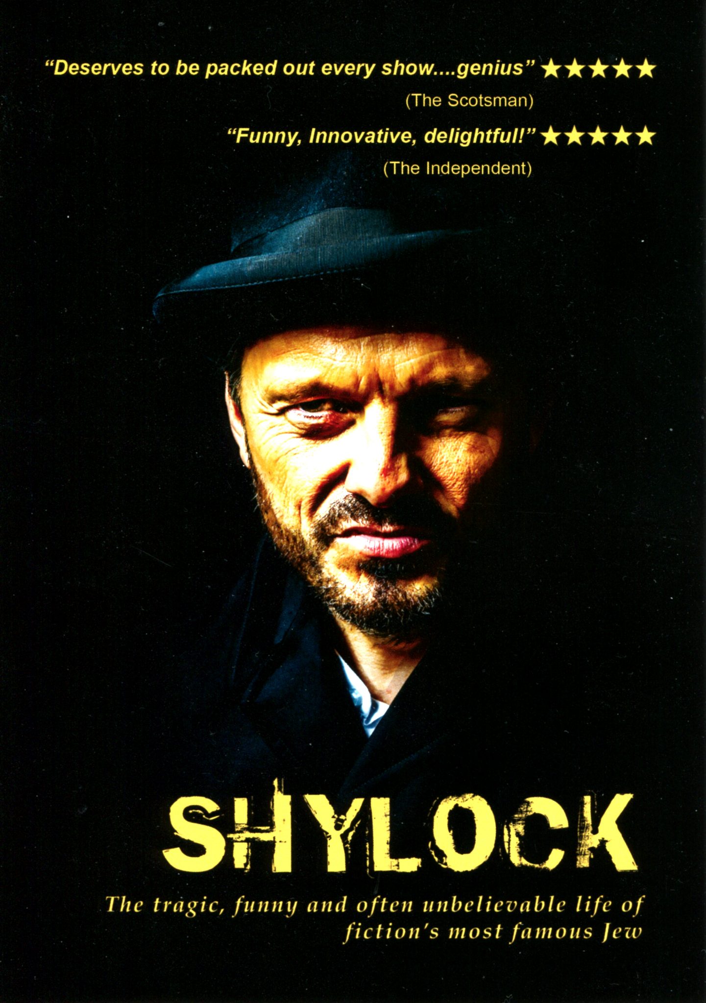 21st March – Shylock (Rhodri Miles) at the Village Hall (sadly ...